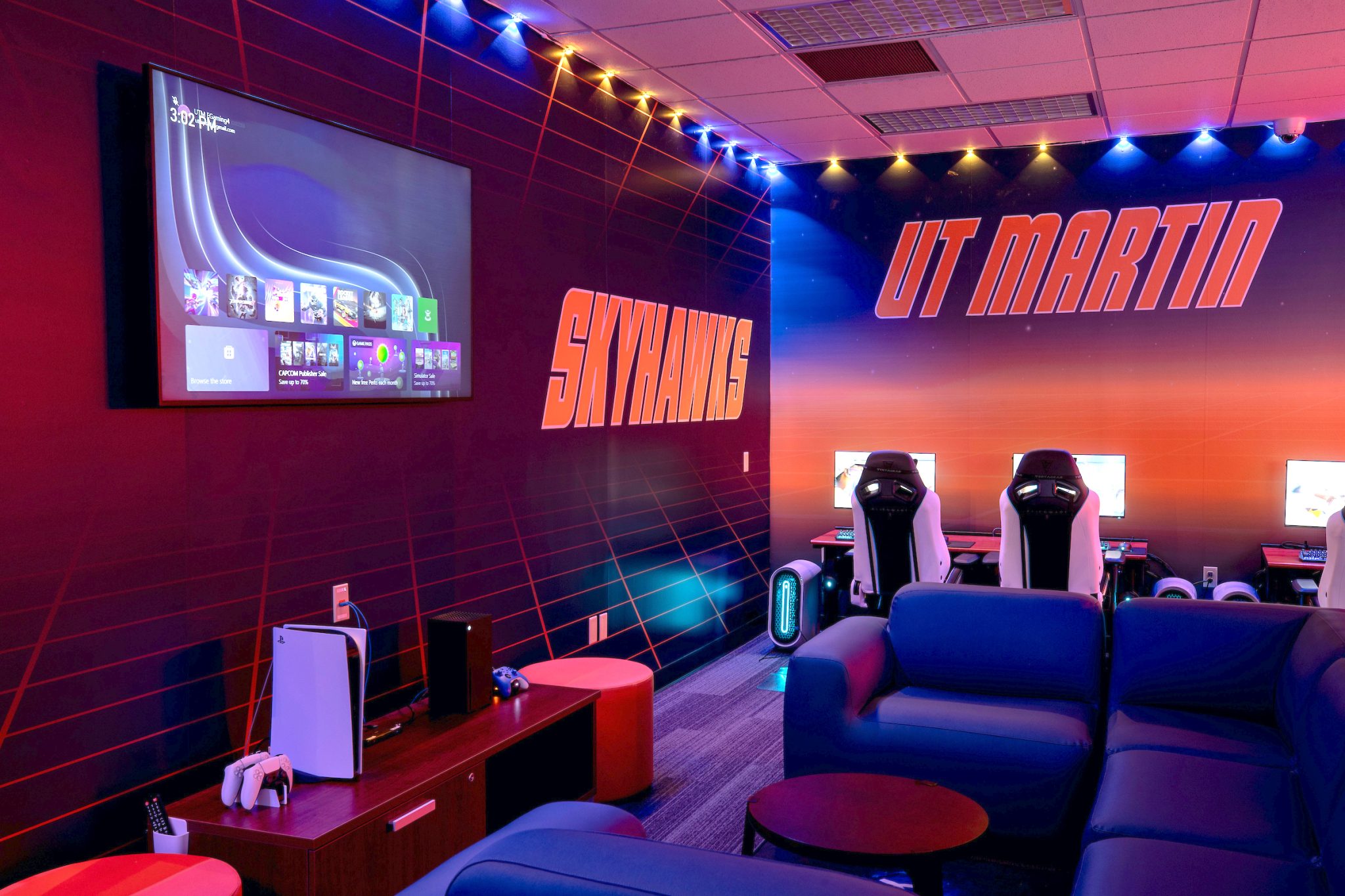 E-gaming area added at UT Martin - UT Martin News